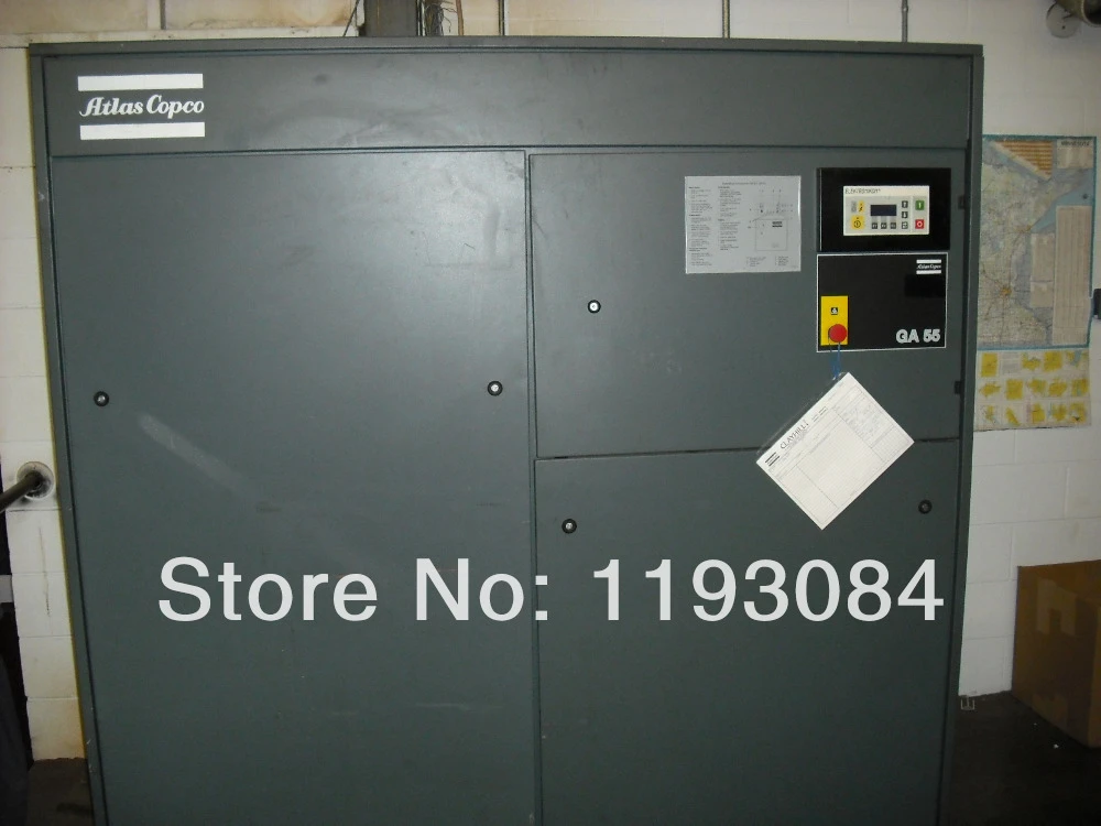 Ga55ff,atlas Copco Screw Air Compressor,rotary Screw Air Compressor ...