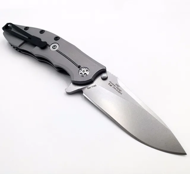 Folding Tactical Pocket Knife - Rhino Camping