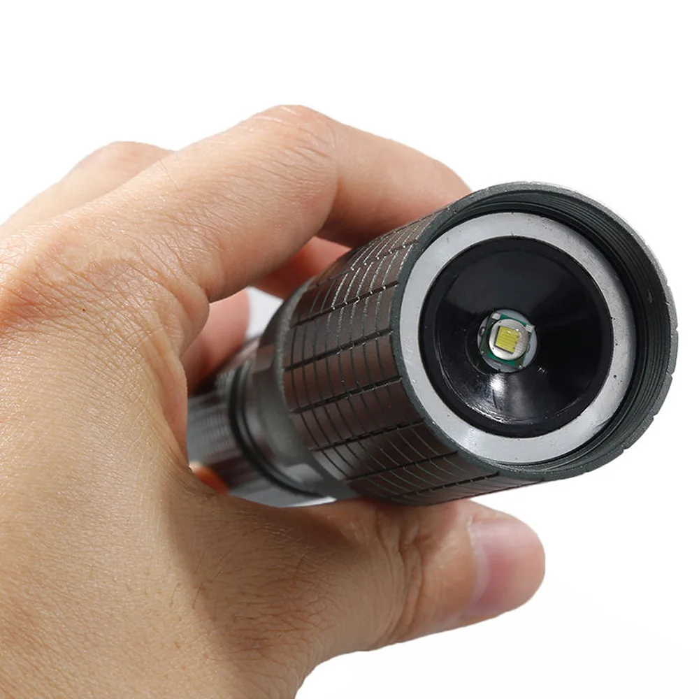 SKYWOLFEYE T66 Waterproof LED Flashlight 1000LM XM-L T6 LED Aluminum ...