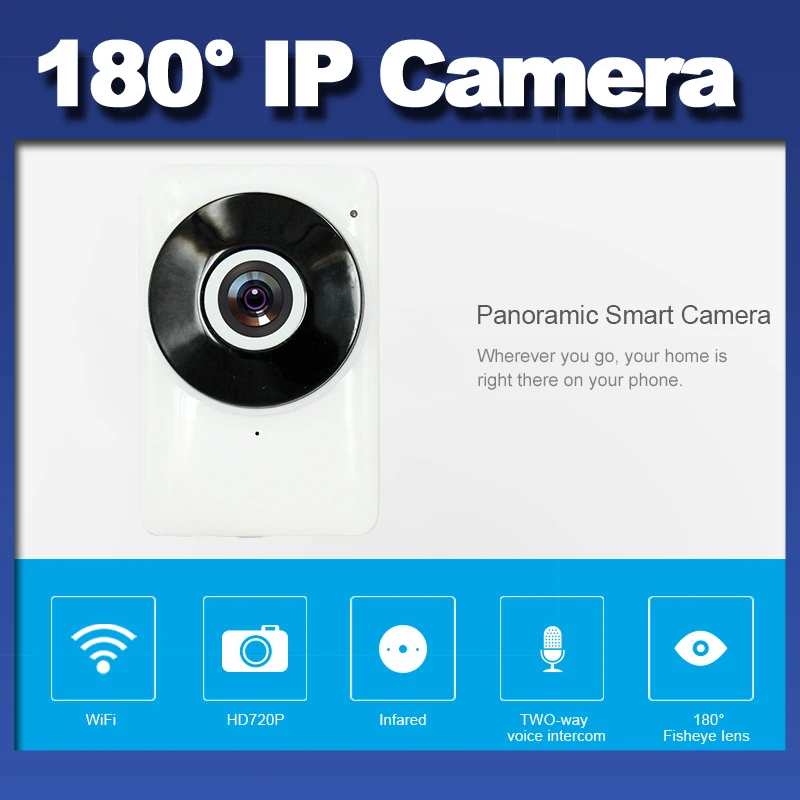 Aliexpress.com : Buy 2018 Smart Webcam Camera Panorama View 180 degree ...