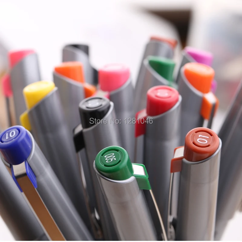 Lifemaster japão kuretake zig millennium cores agulha forro caneta 005 ...