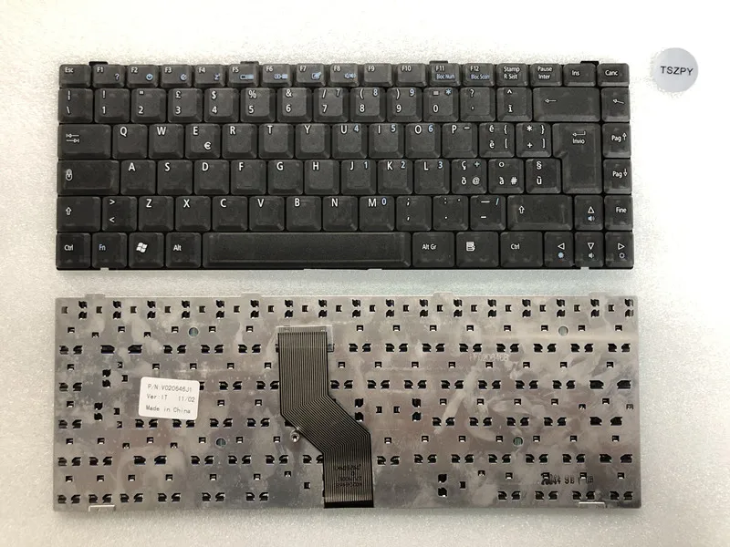 NEW Keyboard FOR Acer Tm3200 3200 Italian layout|Replacement Keyboards ...