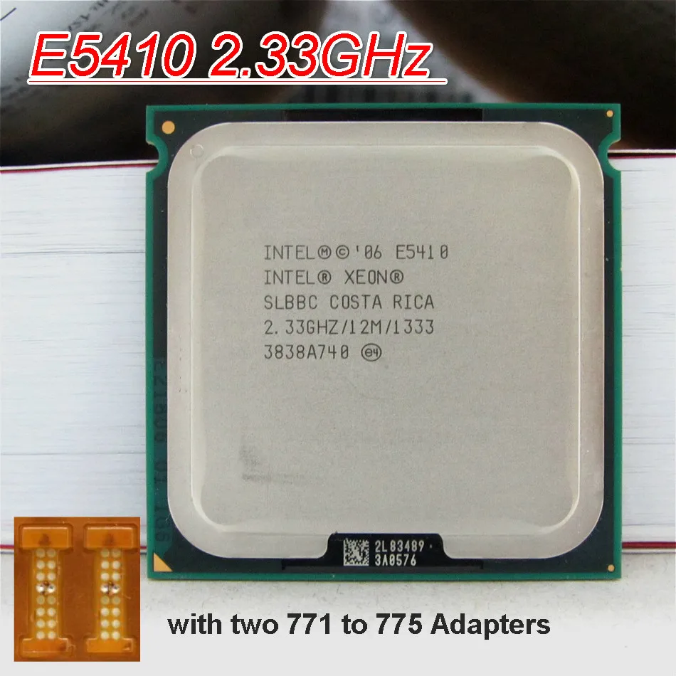 Original INTEL XEON E5410 procesador 2,33 GHz 12MB Quad Core Socket del ...