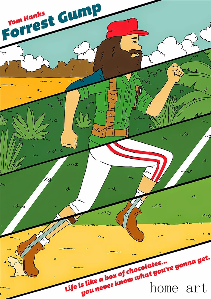 Forrest Gump Running Wallpaper