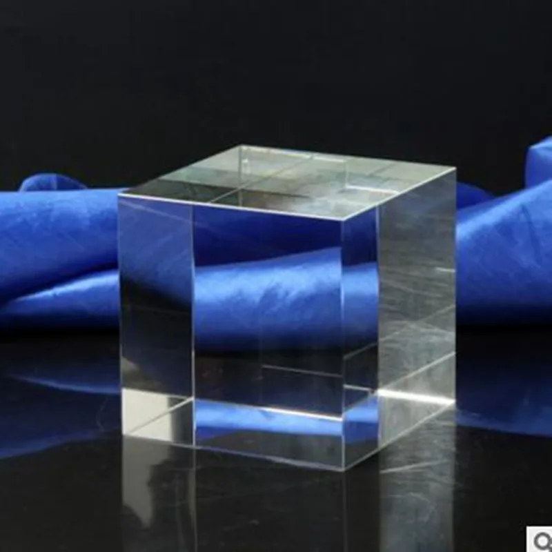 Solid Glass Cube