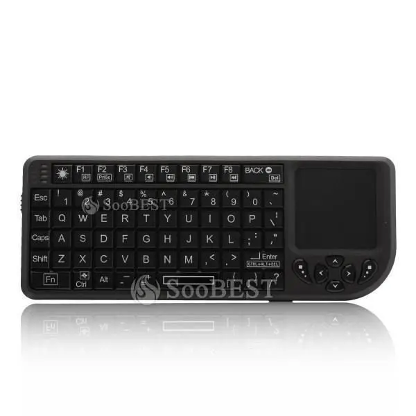 2.4G Wireless Mini Qwerty Keyboard with Track Pad #263725|qwerty ...