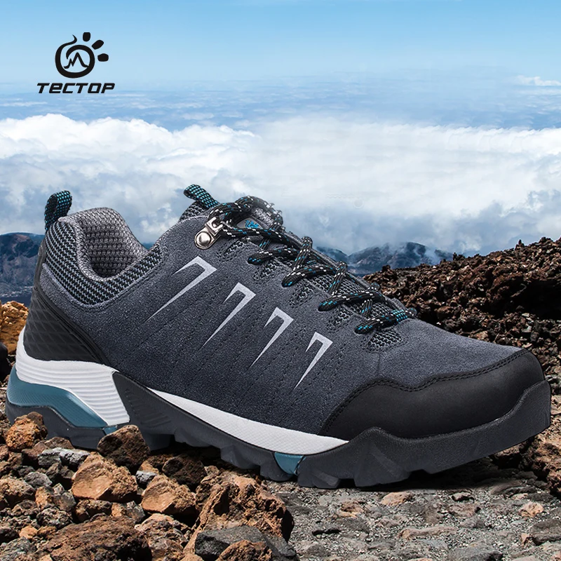 TECTOP Outdoor sports hiking shoes, men women, stitching and color ...
