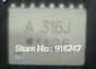 HCPL316J A316J HCPL 316J 2.0 앰프 게이트 드라이브 옵토 통합 (vce) desaturation 감지 및 ...