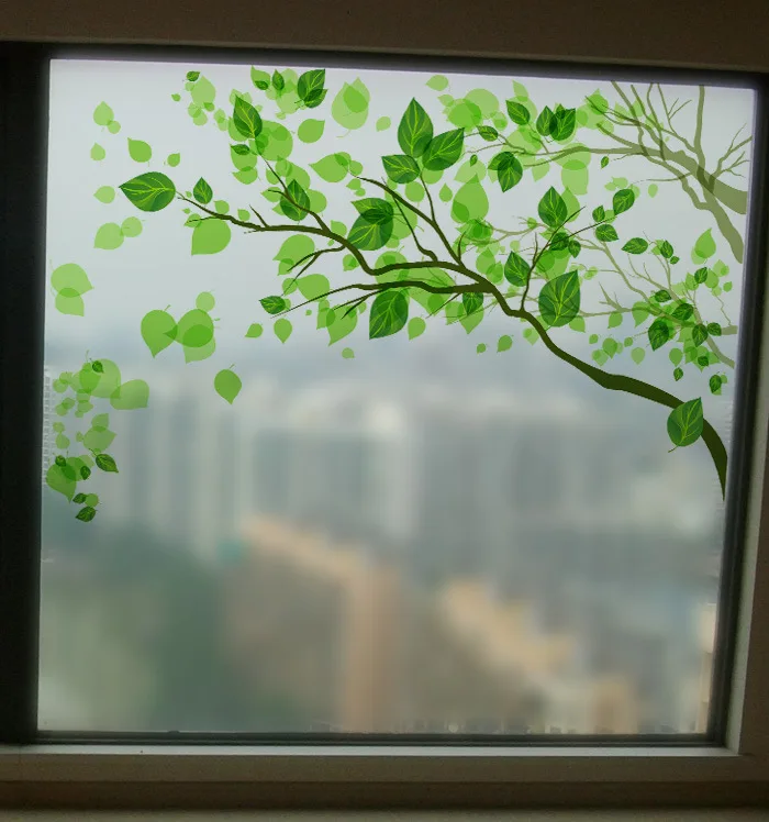 Windows frosted glass paste door bathroom bathroom window stickers ...