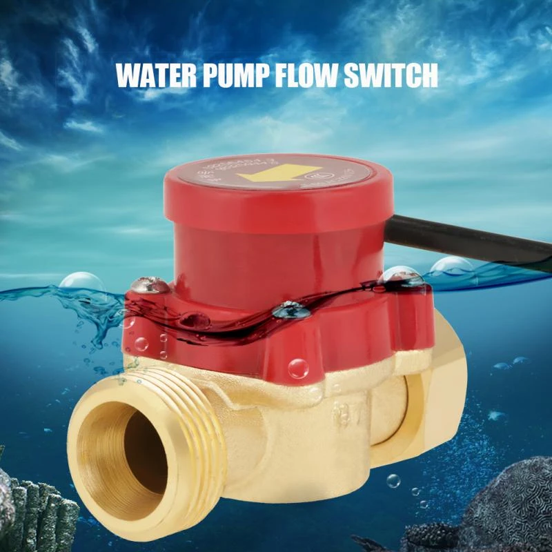 Ac 220v Water Flow Switch Sensor | Water Sensor Switch Pump | Flow ...
