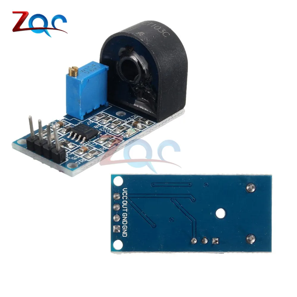 ZMCT103C 5A Range Single Phase AC Active Output Onboard Precision Micro ...
