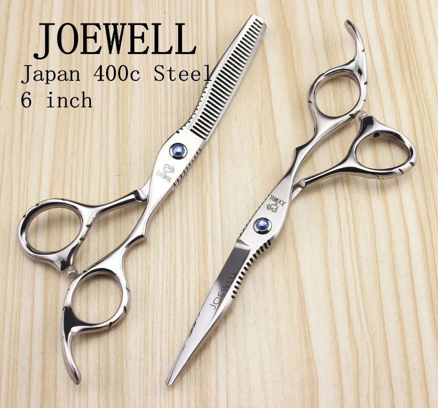 2015 Japan joewell profissional hair scissors hairdressing barber hair ...