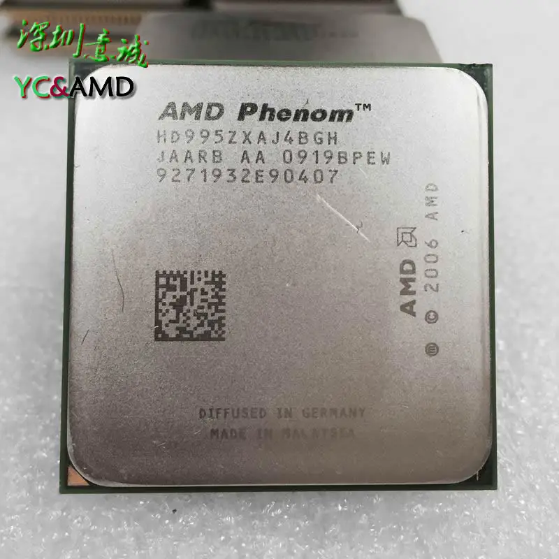 AMD Phenom X4 9950 CPU Processor Quad CORE (2.6Ghz/ 2M /125W / 2000GHz ...