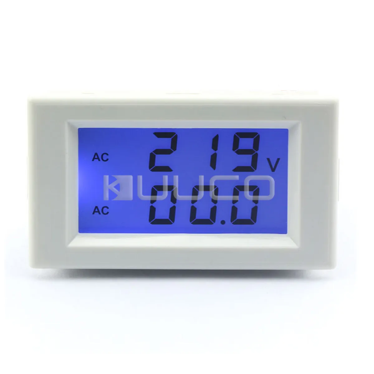 2in1 Ampere Voltage meter AC 200~500V/50A Digital Voltmeter Ammeter AC ...