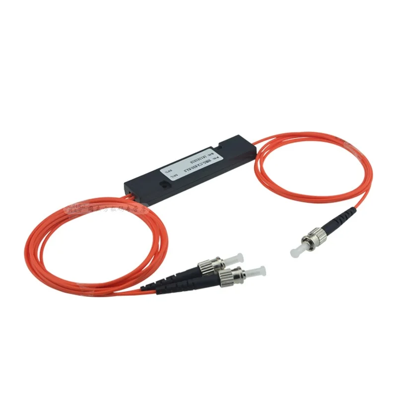 Free Shipping 850nm 62.5/125 MM 50/50 Coupling Ratio ST/PC 1x2 FBT ...