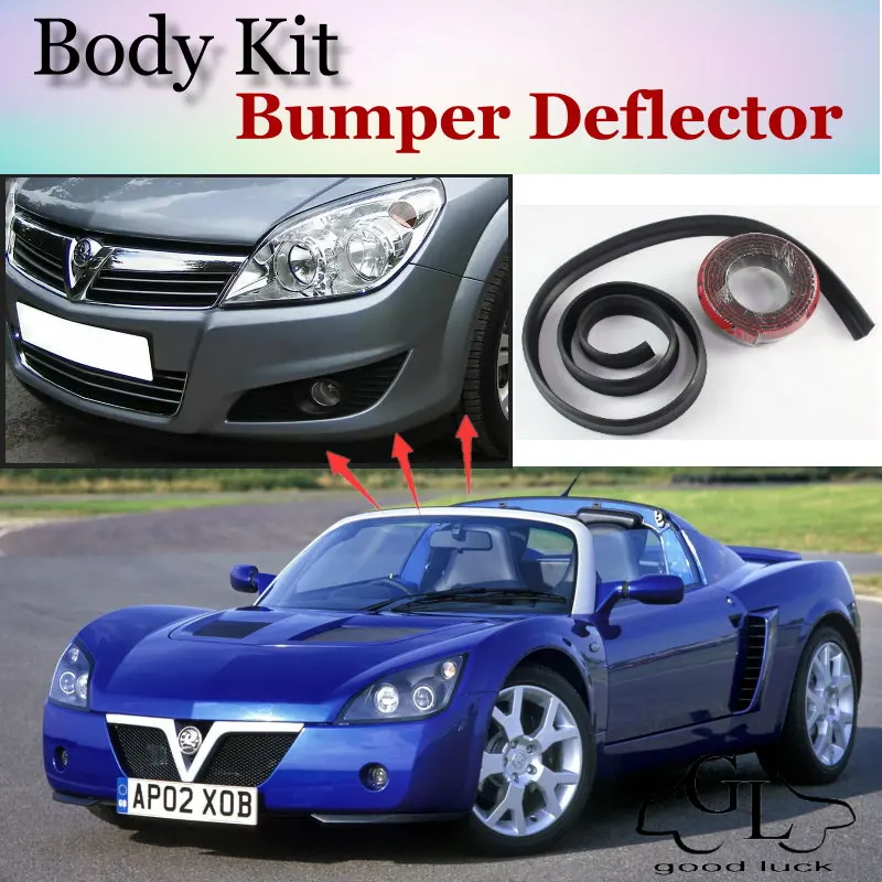 Bumper Lip Deflector Lips For Vauxhall Vx220 Front Spoiler Skirt For ...