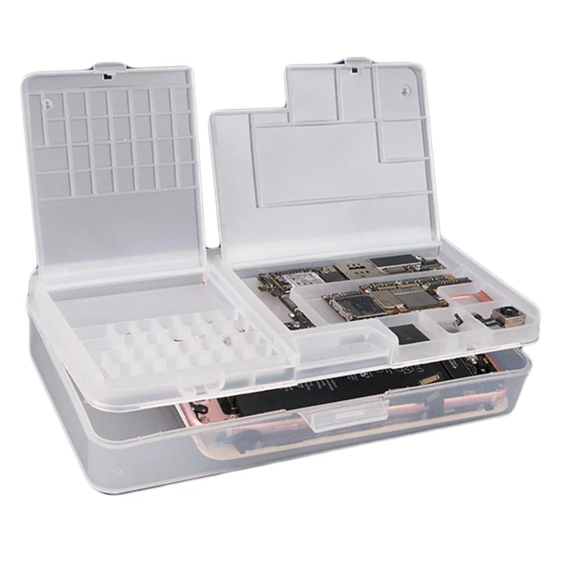 Ss-001a Storage Box For Ic Motherboard Parts Smartphone Openning Tools ...