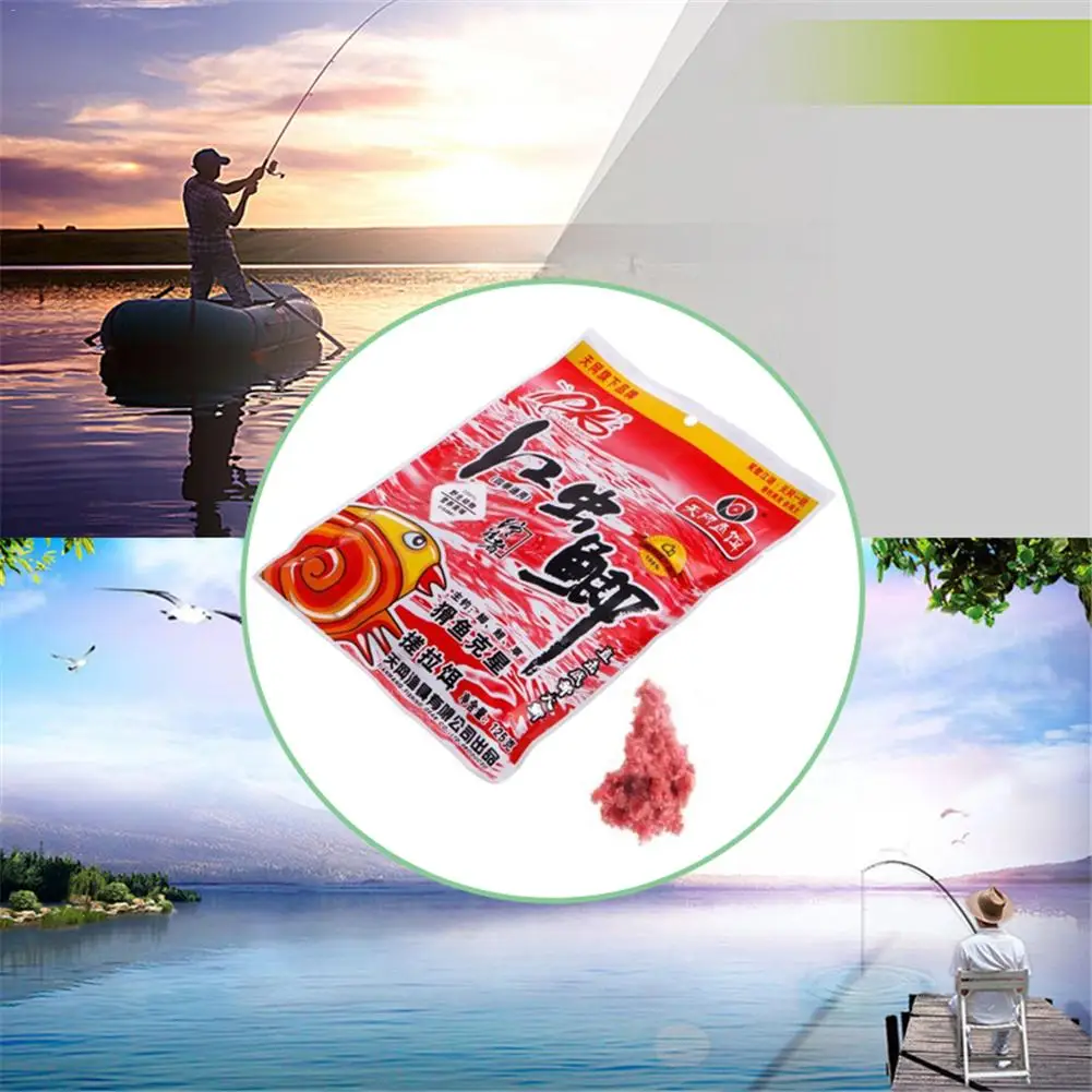 1 Bag Red Worm Powder Fishing Bait Additive Bloodworm Powder Herabuna ...