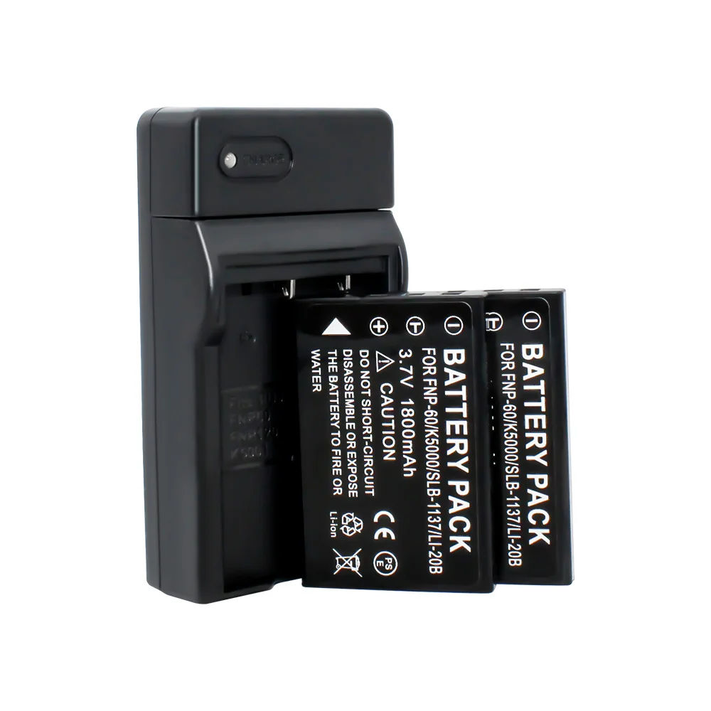 2 шт. KLIC-5000 K5000 набор для подзарядки батареи для Kodak Камера EasyShare LS420 LS433 LS443 ...