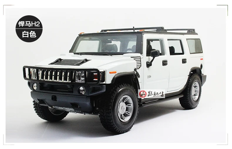 Brand New Maisto 1/18 Scale Usa Hummer H2 Suv Diecast Metal Car Model ...