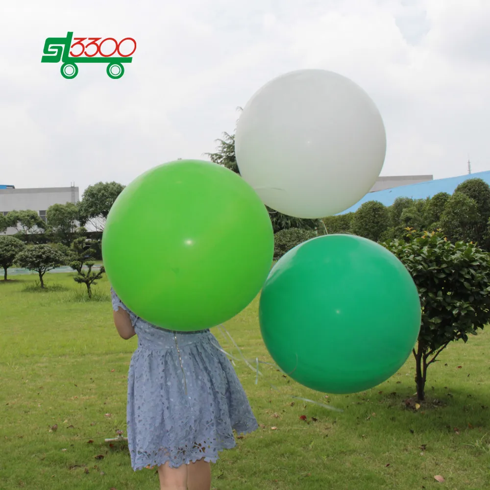 SL3300 1pc 36 Inch Round Balloons Big Balloon Happy Birthday Gaint ...