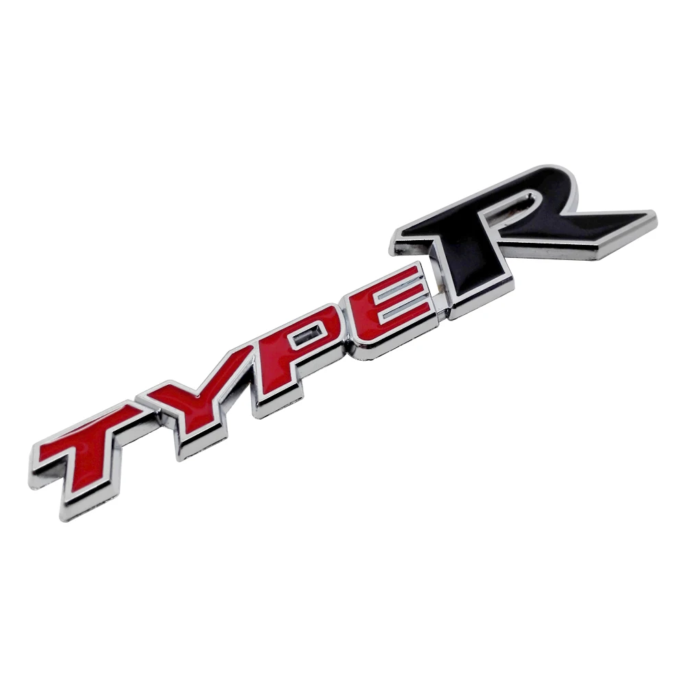 Metal Badge Logo TYPE-Racing Logo TYPE R Stickers Decals Honda Civic ...