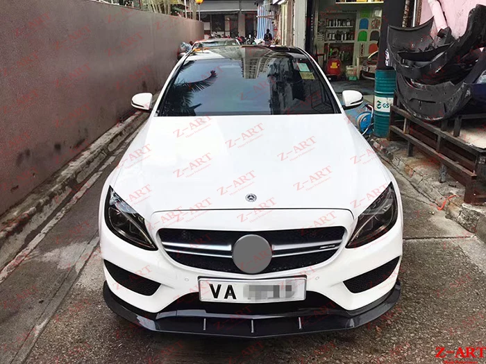 2015-2019 Z-art Carbon Fiber Aerodynamic Kit For Mercedes Benz W205 ...