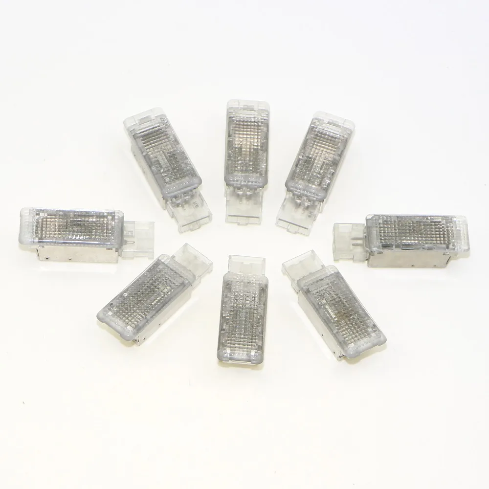 8pcs Saborway Warning Lamp Glove Box Trunk Light For Vw Touareg Eos ...