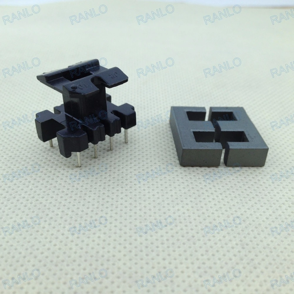 EE22 EI22 수직 4 + 4 변압기 보빈 프레임, PC40 페라이트 코어|transformer bobbin|core ...