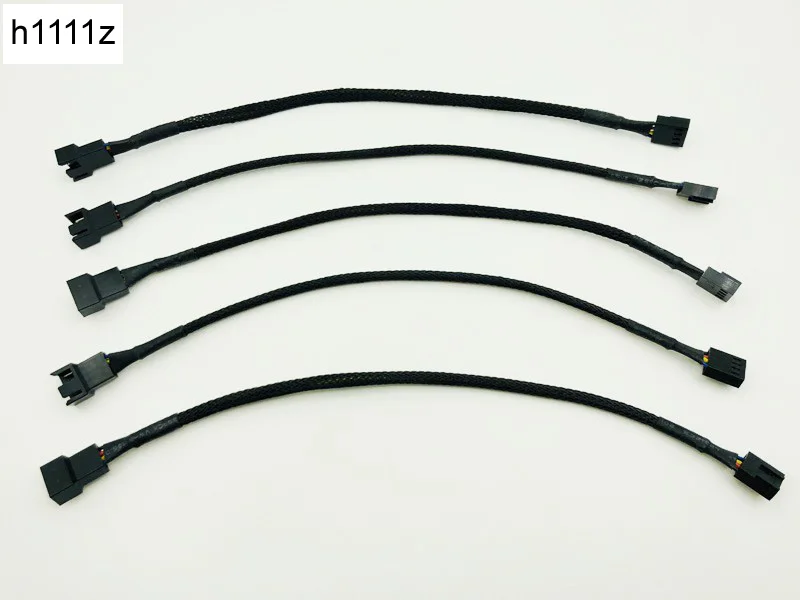 5pcs Motherboard 4pin Pwm Fan Connector Computer Case Extension Power ...