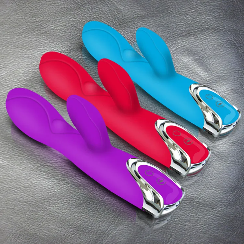 Rabbit Vibrators Dual Motor Vibrators Multi Speed G Spot Clitoris