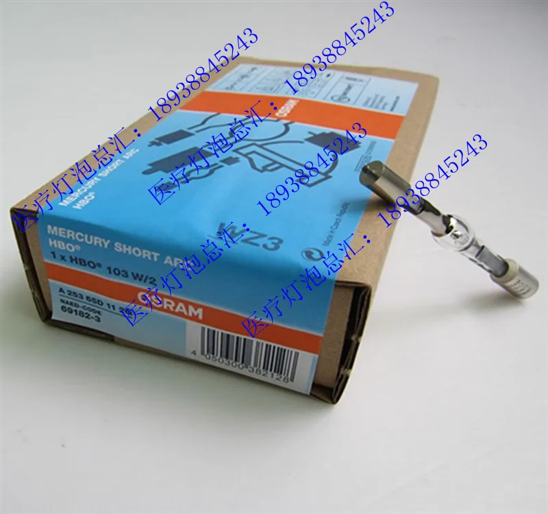 Osram Hbo 103w / 2 High Pressure Mercury Lamp, Zeiss Leica Olympus ...