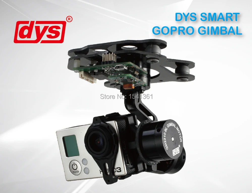 DYS SMART 3 Axis Gimbal Control Mount Kit + GM2210 Brushless Motor ...