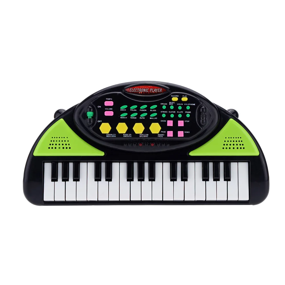 10" 32 Keys Multifunction Mini Electronic Keyboard Music Toy ...