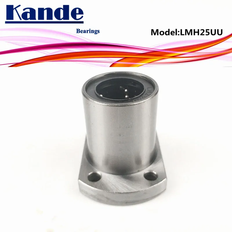 Kande-Bearings-LMH25UU-LMH25-1pc-lot-LMH25-UU-Oval-Flange-Linear-Ball ...