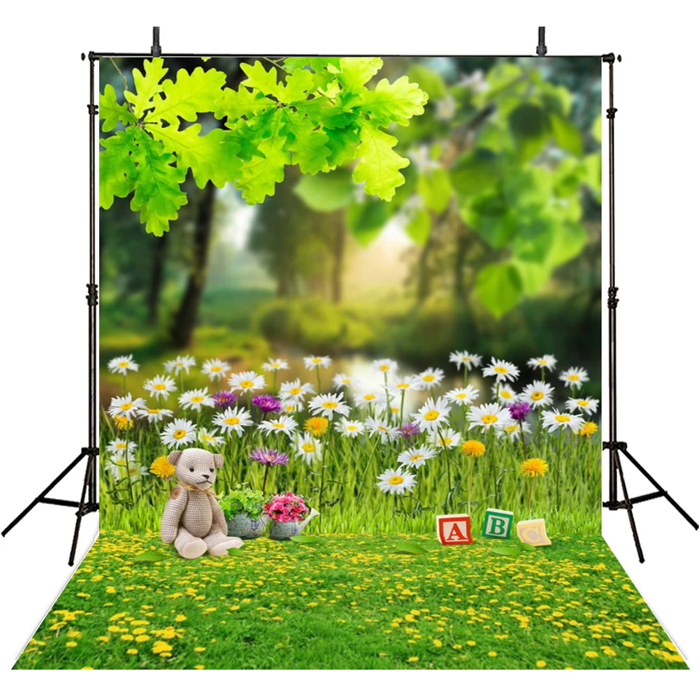 Hot Scenic Photography Backdrops Spring Vinyl Backdrop For Photography ...