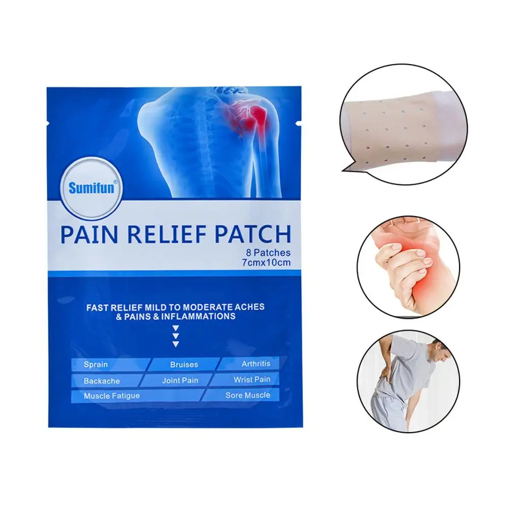 BellyLady 8Pcs/Box Body Neck Back Pain Relief Patch Knee Joint Ache ...