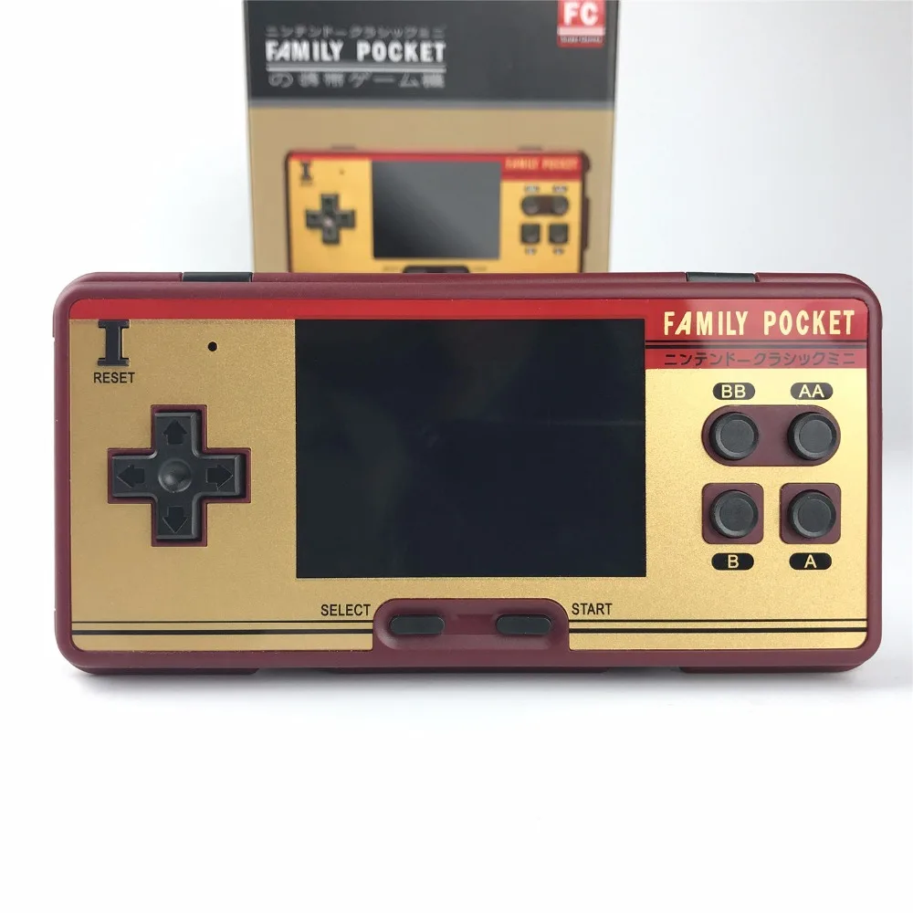 Handheld Game Players Built in 638 Classic Games Family Pocket 8 Bit ...