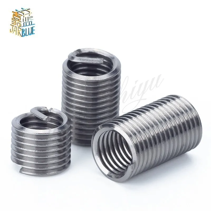 20-50pcs M7/m9/m11*1.0*1d-3d Wire Thread Insert , M7-m11 Screw Bushing ...