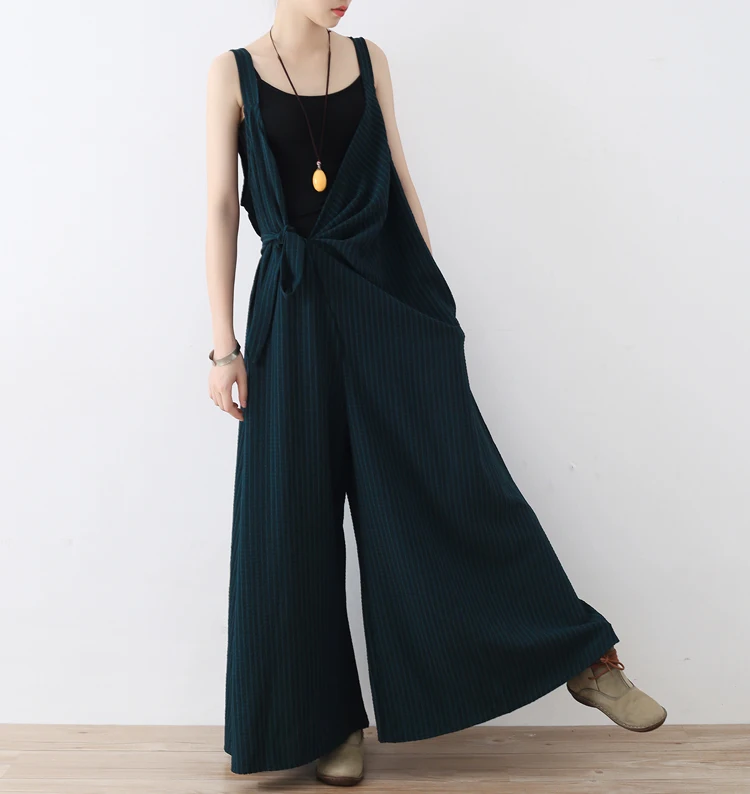 2018 Women Spring Summer Black Jumpsuit Romper V Neck Casual Playsuit