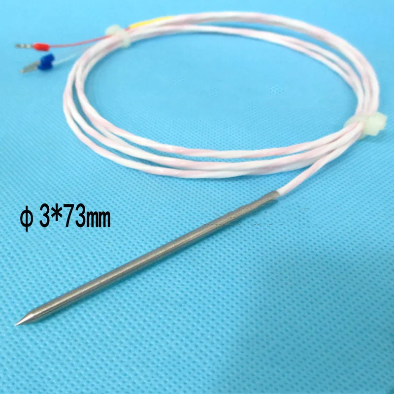 Generic PT100B PT100A PT1000 Pointed End Thermal Resistance PT100 ...