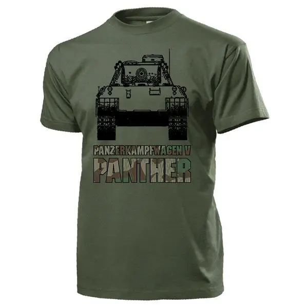 Camiseta de marca de verano 2019, Pantera Panzer Panzerkampfwagen V Wh ...