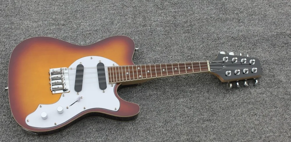 8 Strings Electric mandolins guitar, 8 String Mandolin, Sunburst ...