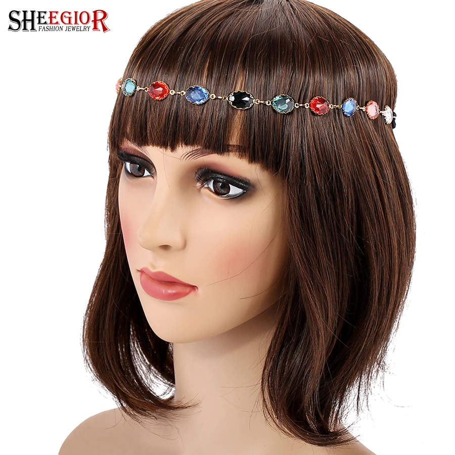 Aliexpress.com : Buy Lovely Long Hair Accessories For Women Gold color ...
