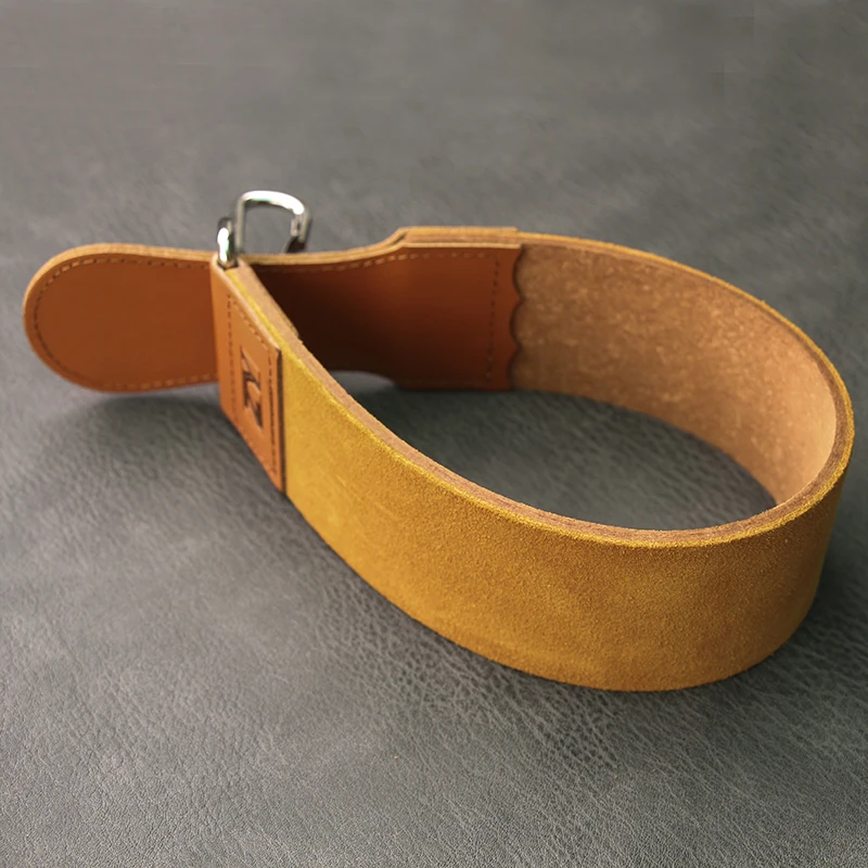 Leather Razor Strop Canvas Leather Sharpening Shaving Strop For Barber ...