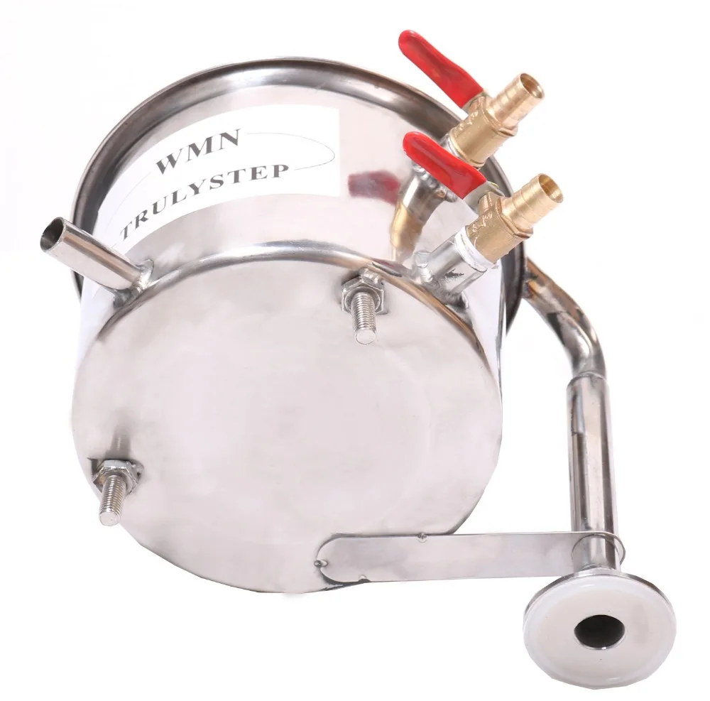 Note: you can NOT use the water-pump when making wine, because it is ...