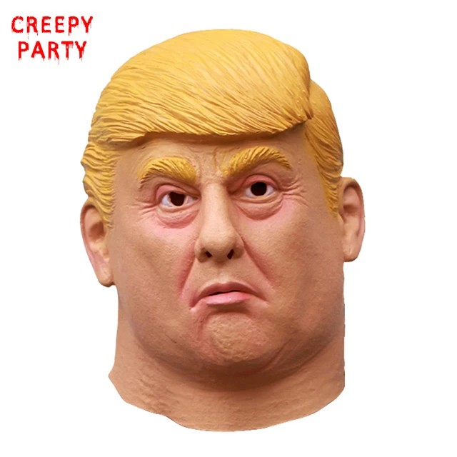 American President Donald Trump Mask Realistic Celebrity Full Face ...