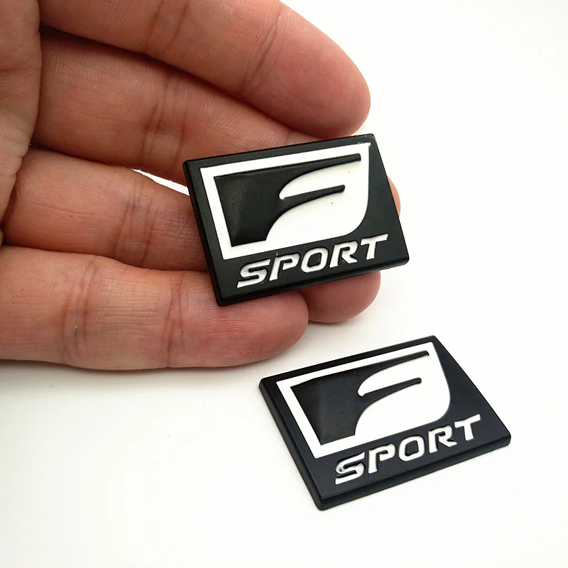 2PCS/set Metal F Sport F-sport Car Styling Refitting Emblem Badge ...