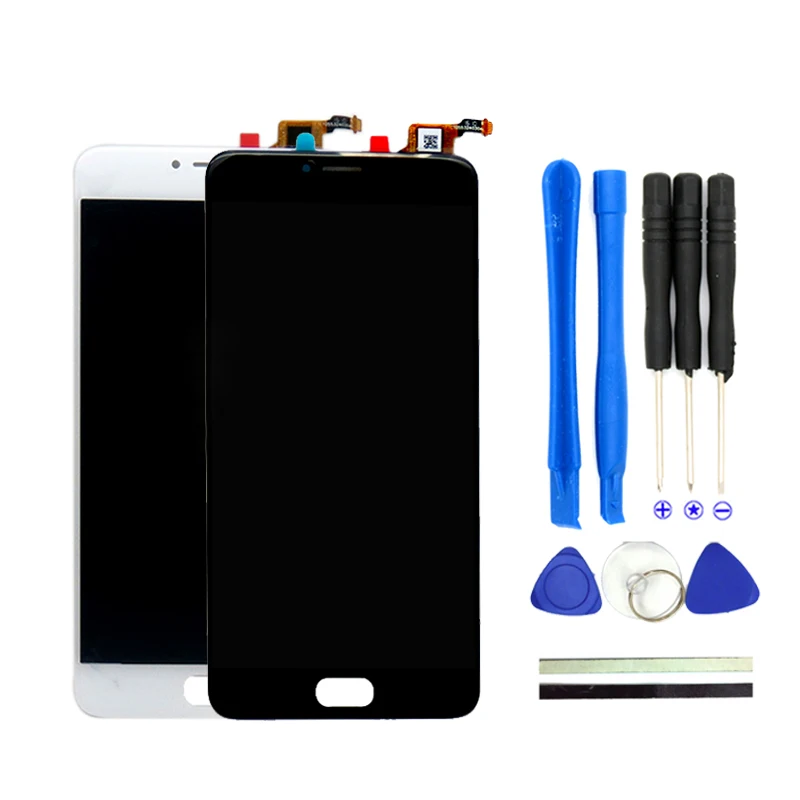 100% New Lcd Display +touch Screen Digitizer Assembly 5.5 Inch For Meizu M3 Note L681h M681h ...