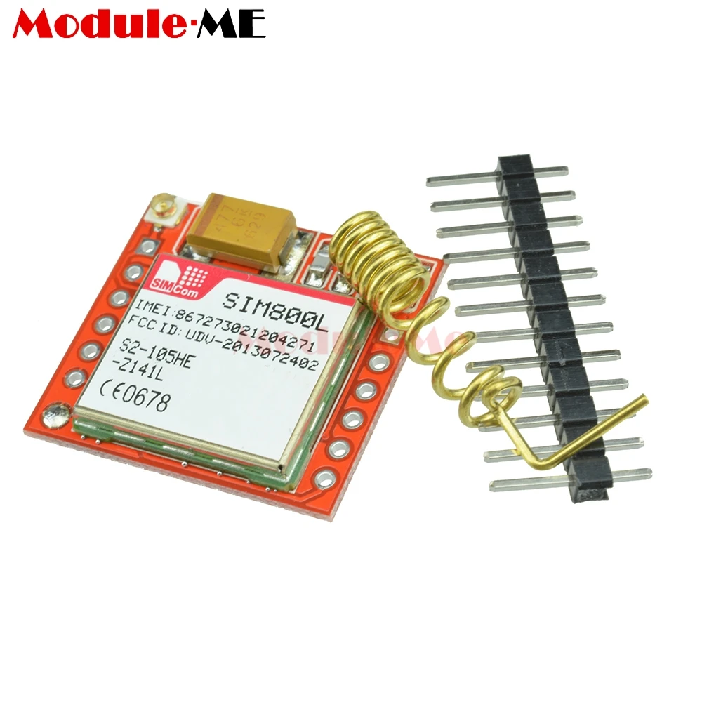 SIM800L Smallest GPRS GSM Micro SIM Card Board Module Lights Indicator ...